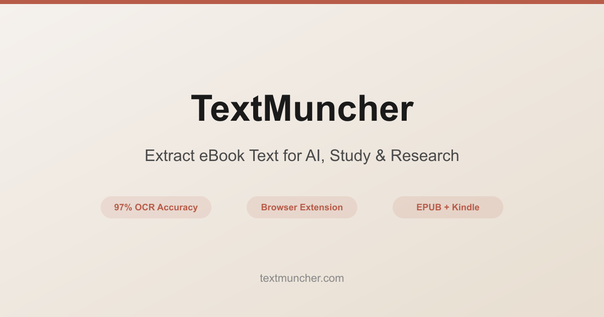 Copy Quotes from Kindle for Paper: Cite It Right (2026) | TextMuncher Blog